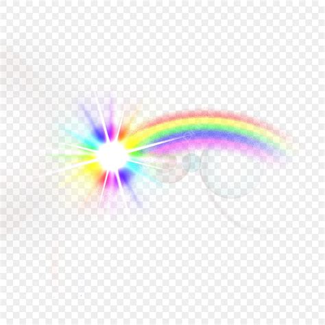 Shiny Ray Holographic Rainbow Light Effect Shiny Light Holographic