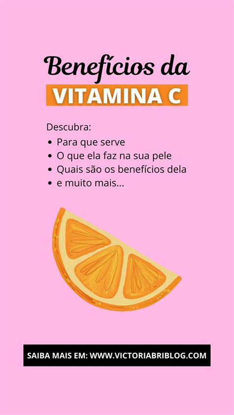 Vitamina C para o rosto O que é Para que serve Como usar Blog