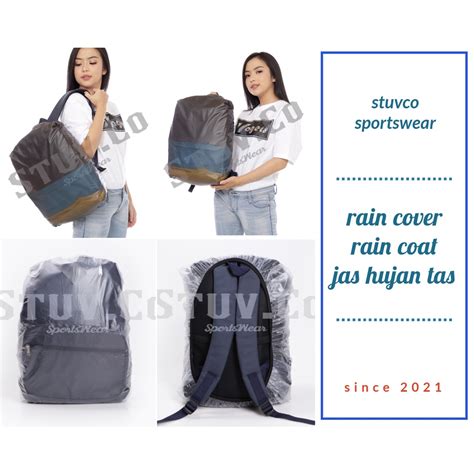 Jual RAINCOVER RAINCOAT JAS HUJAN TAS RANSEL Shopee Indonesia