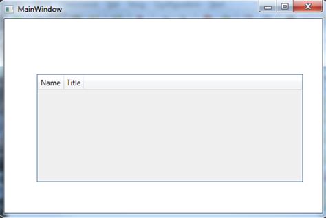 C Xml Binding To Datagrid In Wpf Stack Overflow