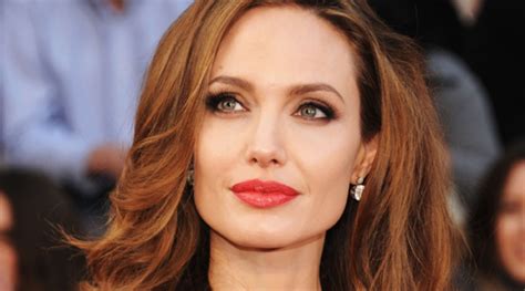 Angelina Jolies Black And White Custom Valentino Outfit Takes Down The