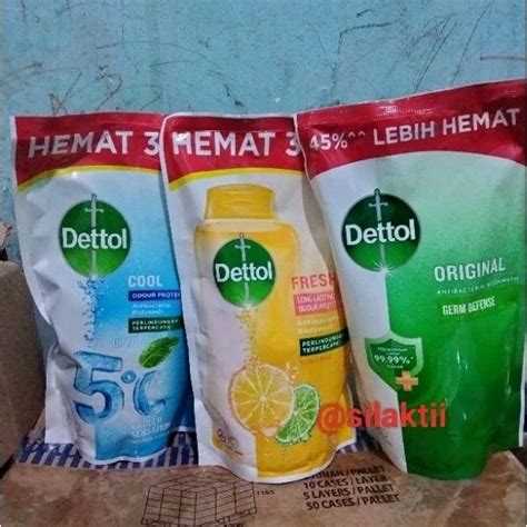 Jual DETTOL SABUN MANDI CAIR 800ML KEMASAN REFILL JUMBO Shopee Indonesia