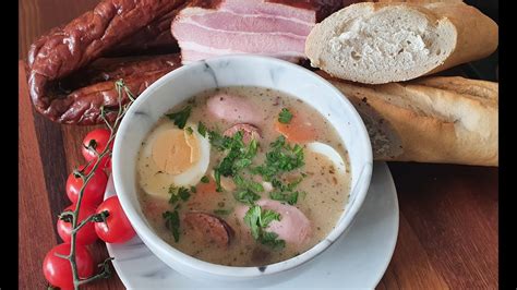 Żurek Wielkanocny Na Wypasie Swojski Boczek Swojska Kiełbasa Smak