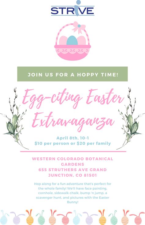 STRiVE Easter Extravaganza Grand Junction CO Easter Events