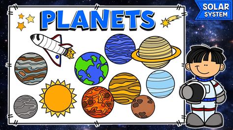 VOCABULARIO LOS PLANETAS EN INGLÉS Y ESPAÑOL PLANETS SISTEMA SOLAR