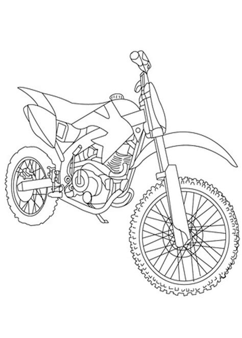 Disegni Di Moto Da Stampare E Colorare Pianetabambini It