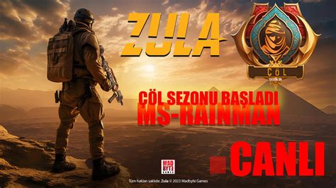 MS RAINMAN CANLI YAYINI BAŞLADI zula zulaoyun zulatuber viral