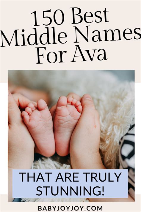 150 Best Middle Names For Ava That Are Beautiful And You Ll Adore 2023 Artofit