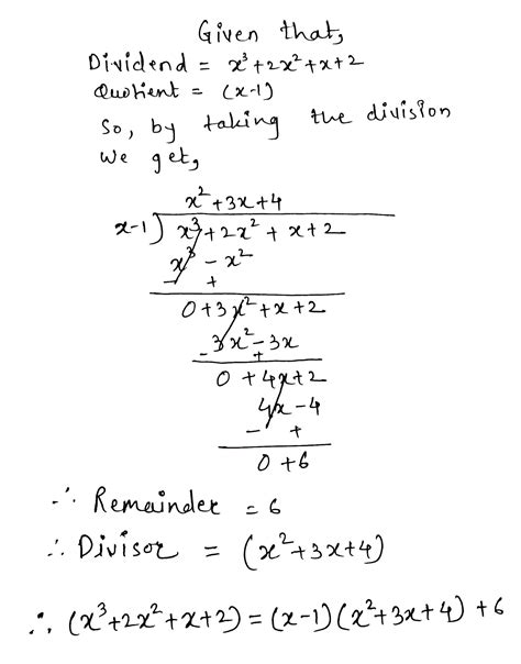use synthetic division method for performing the following division write the result in the