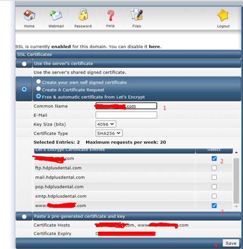hướng dẫn cài đặt let s encrypt ssl trong directadmin vinahost