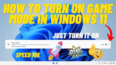 How To Turn On Game Mode In Windows 11 How To Enable Game Mode In