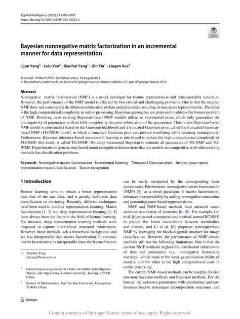 bayesian nonnegative matrix factorization in an incremental manner for data representation