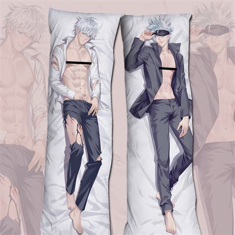 Satoru Gojo Body Pillow Cover Jujutsu Kaisen Pillow Case Etsy