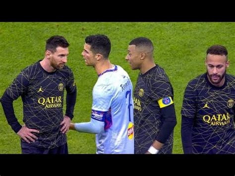 The Day Ronaldo Messi Neymar Mbappé Shocked The Whole World