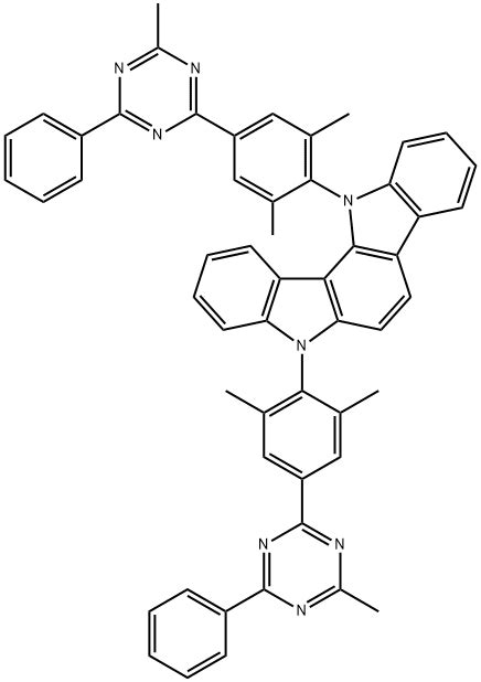 Indolo 3 2 A Carbazole 5 12 Bis 2 6 Dimethyl 4 4 Methyl 6 Phenyl 1 3