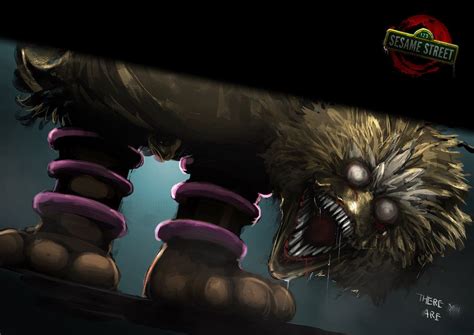 Zombie Sesame Street Big Bird Zombie By Delun Big Bird Sesame