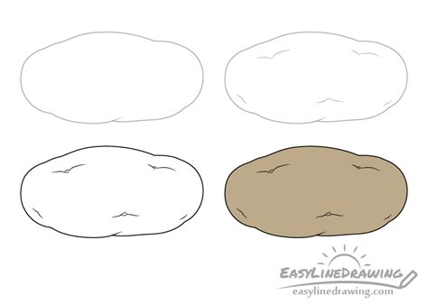 Potato Drawing Easy Love Your Videos So So Much