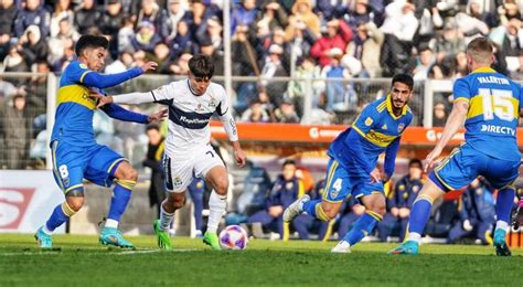 Boca Juniors venció 3 1 a Gimnasia por la Liga Profesional