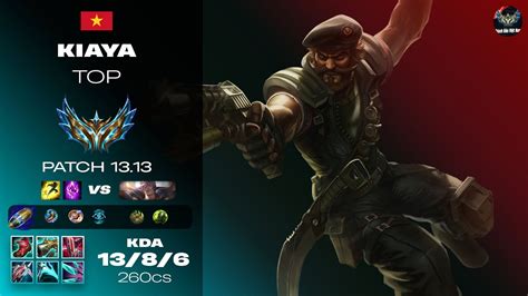 THÁCH ĐẤU VIỆT NAM FULL GAME Kiaya Gangplank vs Sett Top KDA 13 8 6