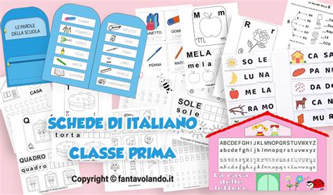 Schede Didattiche Di Italiano Scopriamo La Lettera L Fantavolando