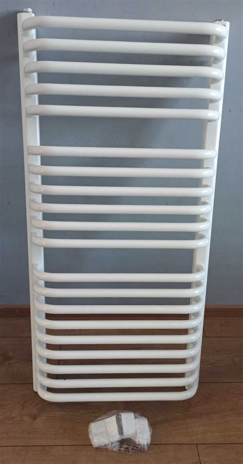 Grzejnik łazienkowy Enix 20 żeberek kaloryfer nowy 100 x 49 x 12 cm