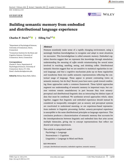 pdf building semantic memory from embodied and distributional language experience