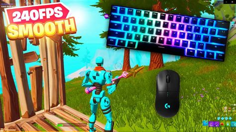 Fastest Keyboard GK61 Keyboard Sounds Fortnite ASMR Gameplay