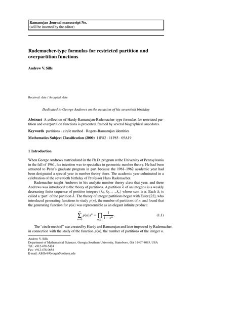 pdf rademacher type formulas for restricted partition and overpartition functions