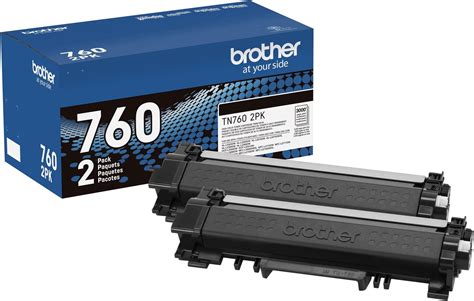 Amazon Brother Genuine High Yield Black Toner Cartridge Twin Pack