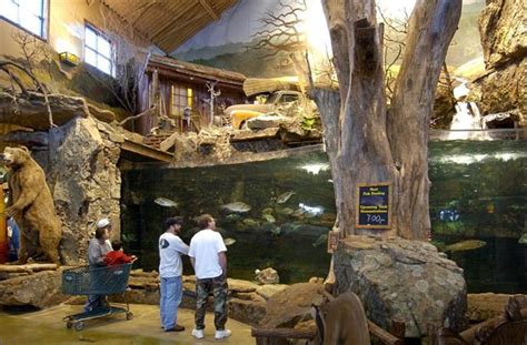 Man Strips Naked And Jumps Into A Bass Pro Shop Pond