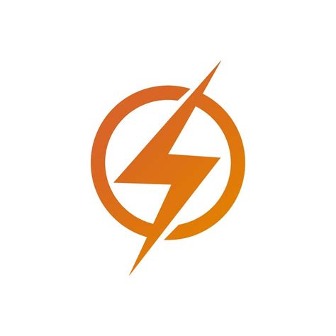 Electricity Symbol Logo 21613242 Vector Art At Vecteezy