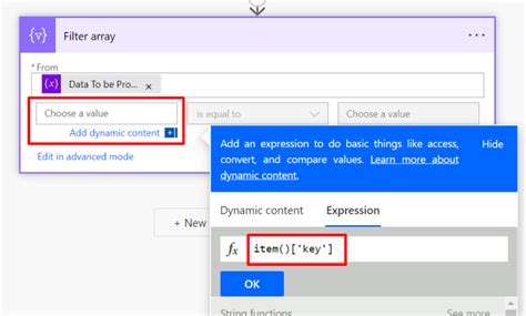 select the item based on a key value using filter array in power automate d365 demystified