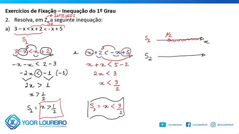Exercicios De Inequação Do 1 Grau