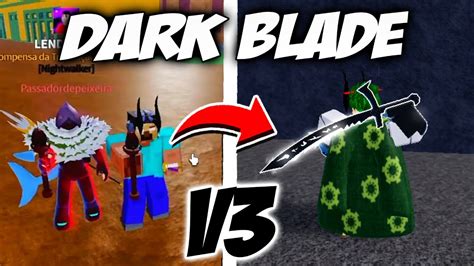 COMO PEGAR A YORU DARK BLADE V3 DO JEITO CERTO BLOX FRUITS YouTube