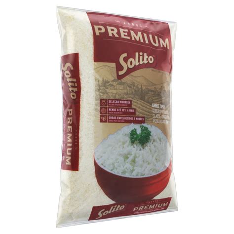 Arroz Branco Tipo Solito Premium Pacote Kg Super Jos
