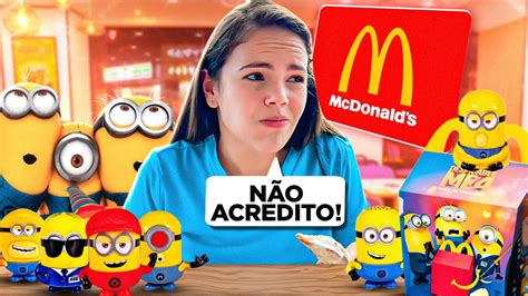 Chegaram Os Minions Do M Qui Os Novos Lanches Do Mcdonalds Vale A