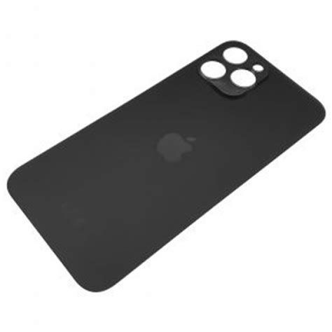 Tapa Trasera Para IPhone 12 Pro Max Color Negro