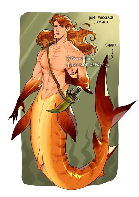 MONA NORYO On Twitter KP Mermaid AU FEM Ron