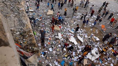 Une frappe israélienne contre un immeuble dans le sud de Gaza fait des