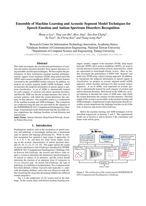 pdf ensemble of machine learning and acoustic segment model techniques for speech emotion and
