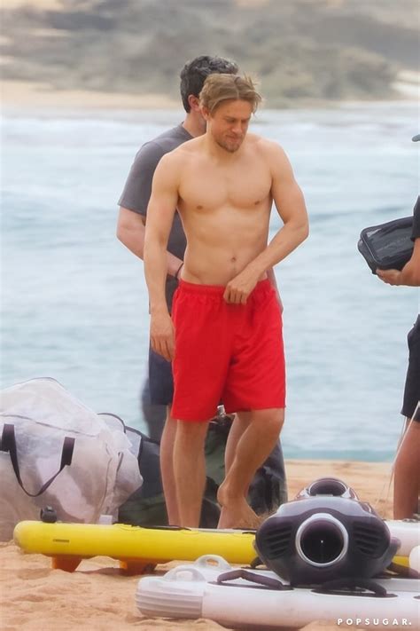 Shirtless Charlie Hunnam In Hawaii Pictures 2018 POPSUGAR Celebrity