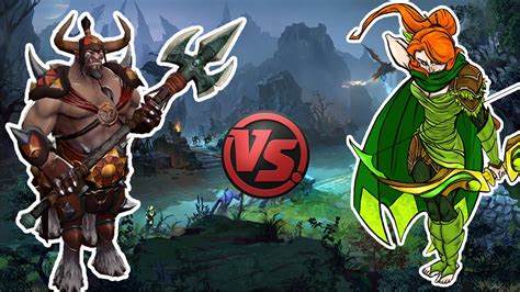 MidAndFeed Centaur Warrunner VS Windrunner Dota 2 Mid Only YouTube