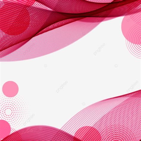Pink Abstract Wave Poster Background Pink Poster Bg Vector Shapes