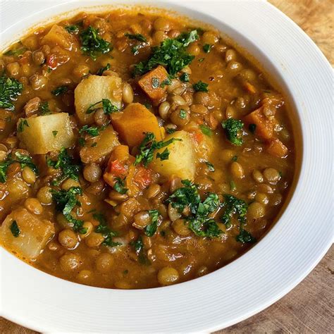 Guiso De Lentejas Versi N Vegetariana