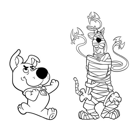 Dibujos De Scooby Doo Para Colorear PEPE LT