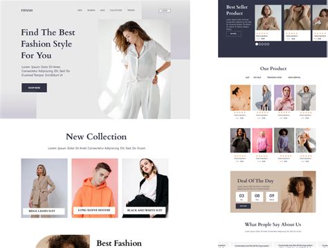 Fashion Company E Commerce Website By Maeum Design On Dribbble