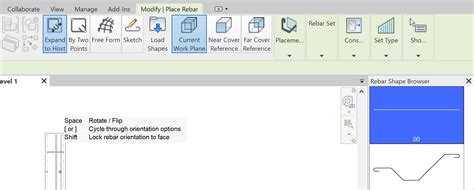 modify place rebar tab is missing when editing an assembly in revit 2022 0 1 revit 2022
