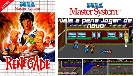 Renegade Master System Game Play Detonado Vale A Pena Jogar De Novo