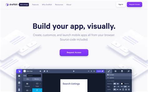 Draftbit No Code Tool For App Builders