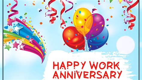 Happy Work Anniversary Wishes Messages And Quotes